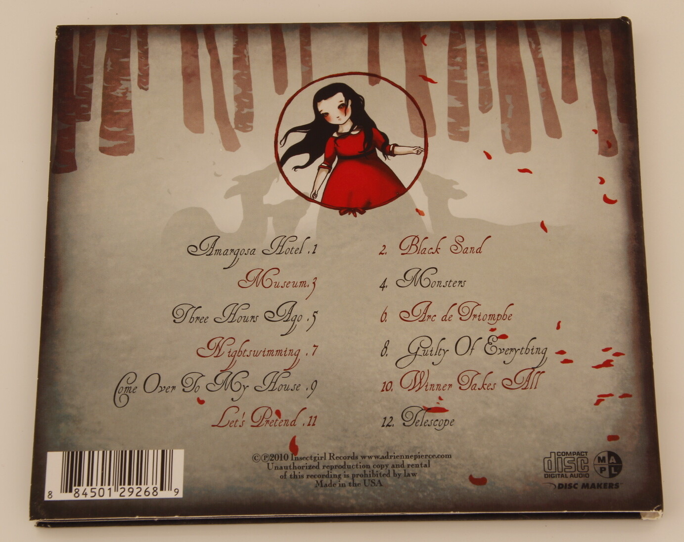 Adrienne Pierce Oh Deer CD Music Album 2010 884501292689 | eBay