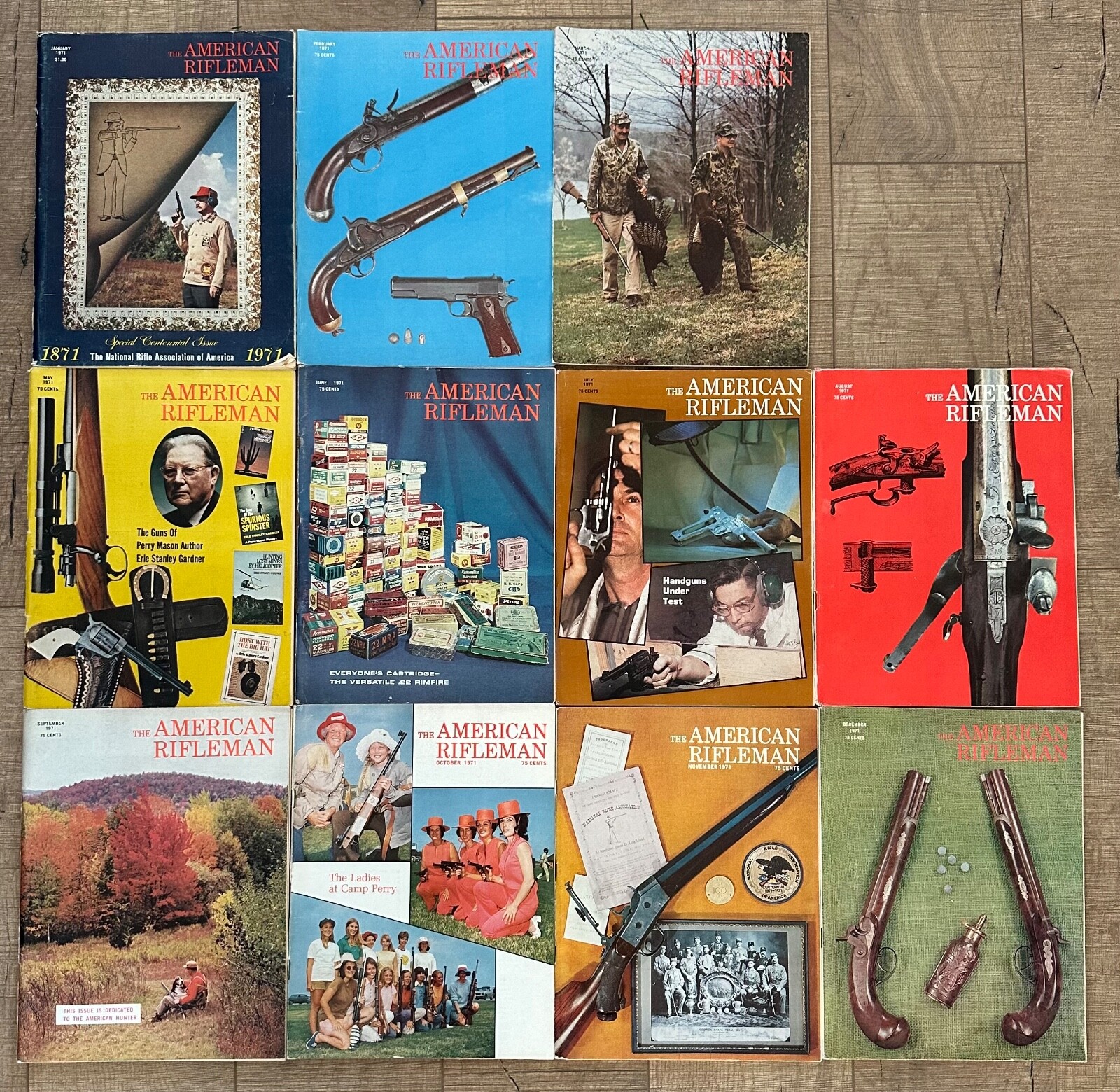 American Rifleman Magazines, 1971, 11 issues | eBay