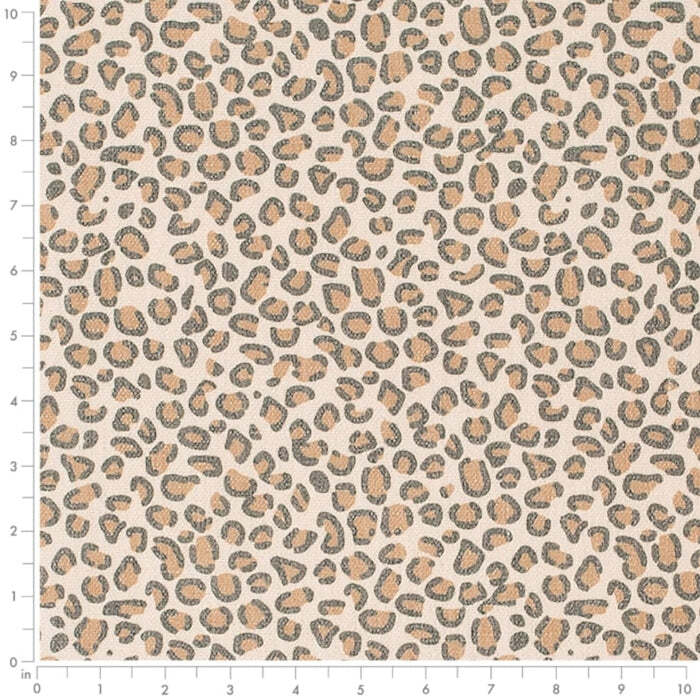 Heavy Duty Beige Mustard Grey Ocelot Cheetah Animal Pattern Upholstery ...