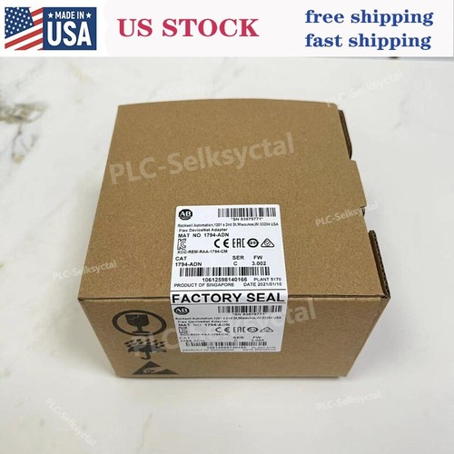 New Factory Sealed Allen-Bradley 1794-ADN Flex I/O DeviceNet Adapter ...