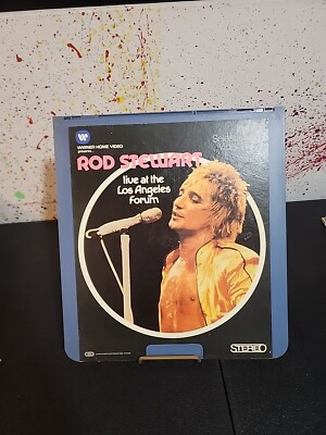 ROD STEWART LIVE AT THE LOS ANGELES FORUM CED Video Disc | eBay