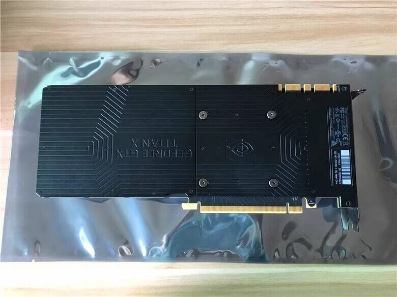 NVIDIA GeForce GTX Titan X Pascal 12GB GPU GDDR5X Graphics Card PCIE 3. ...