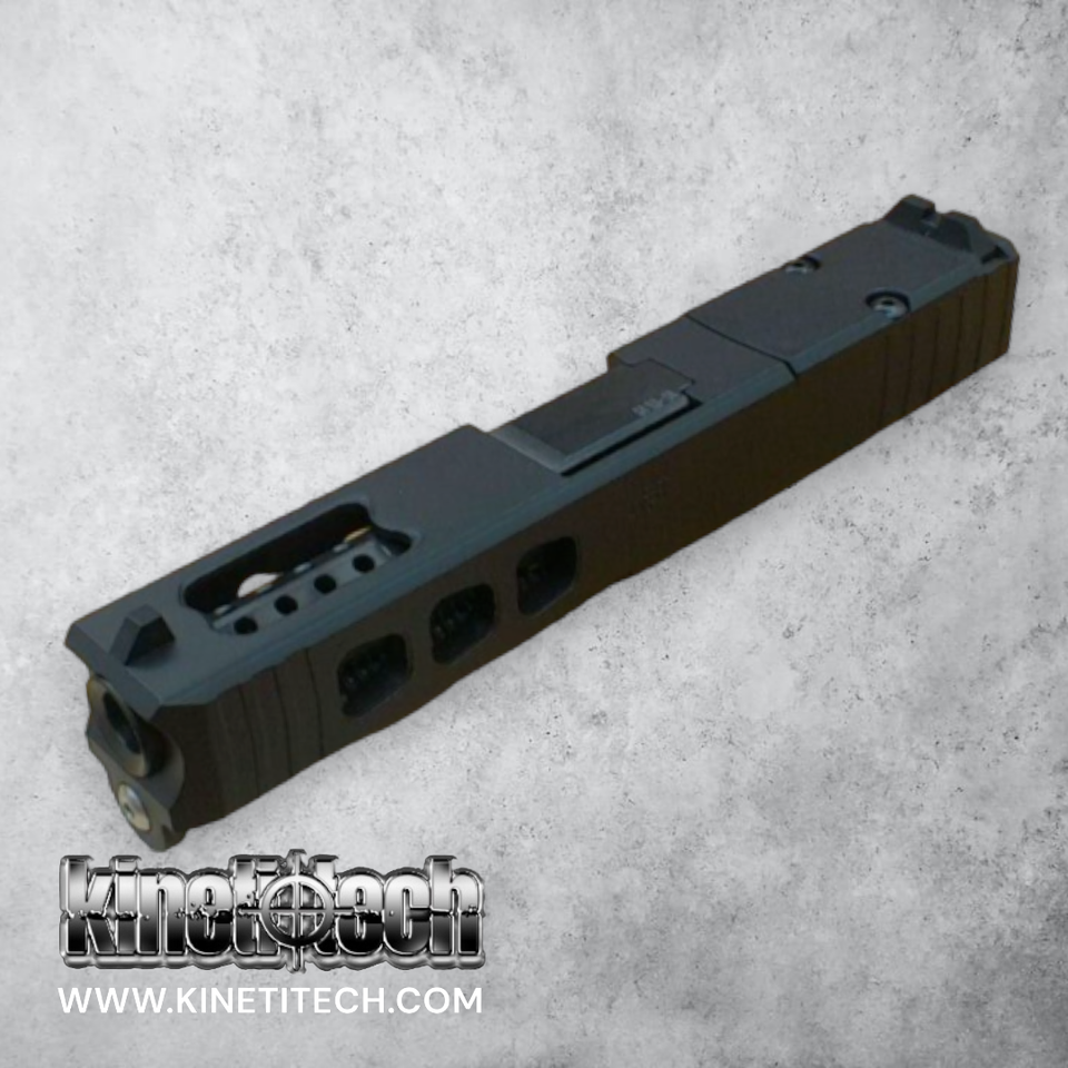 For Glock 19 Complete Slide gen3 RMR Sights Port Lightning PORTS Black ...