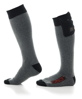 DSG HEATED SOCKS 5V HEATHERED BLACK WOMENS LG/XL | eBay