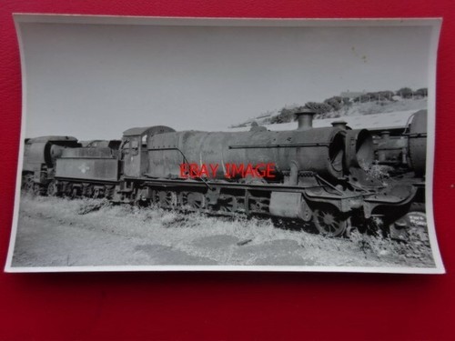 PHOTO GWR CLASS 28XX LOCO NO 3855 AT BARRY SCRAPYARD 1973 | eBay