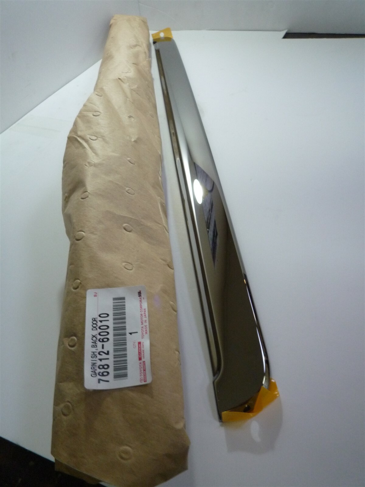 76812-60010 Genuine Toyota Garnish Back Door Outside 7681260010 OEM | eBay