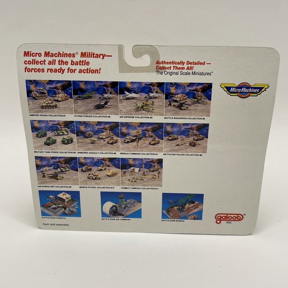 Micro Machines Combat Company Military Collection #11 1992 Galoob NEW ...
