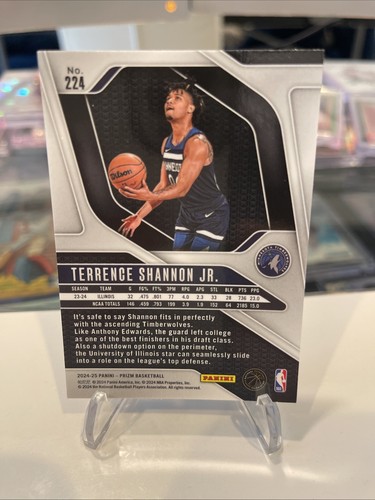 2024-25 Panini Prizm Basketball Terrence Shannon Jr. Rookie #224 ...