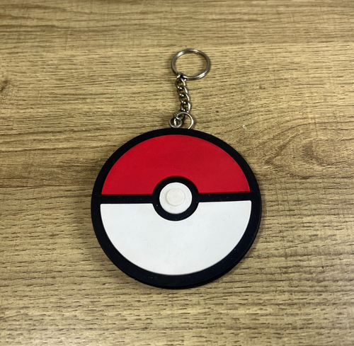 Pokemon - 4-Inch Red Pokeball Key Ring Keychain - New 671803237858| eBay