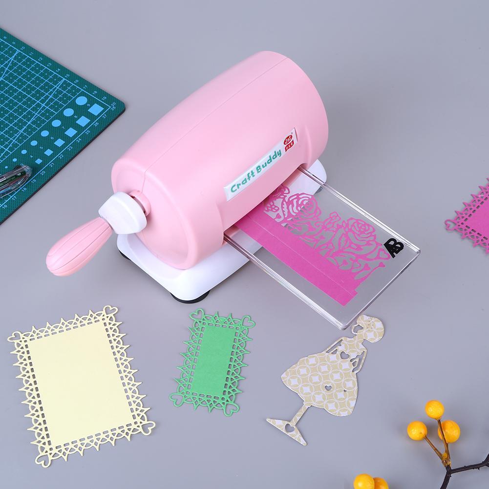 Plastic Dies Cutting Embossing Machine Portable DIY for Card Making ...