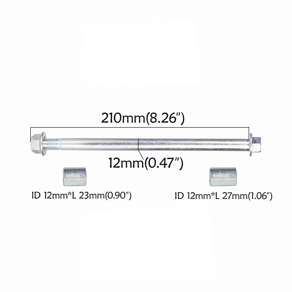 630mm Front Forks Triple Clamp Mini Trail Pit Dirt Bike Razor/ MX500 ...