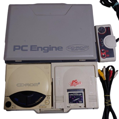 PC Engine CD-ROM System Interface Unit AV Cable Controller Super-system ...