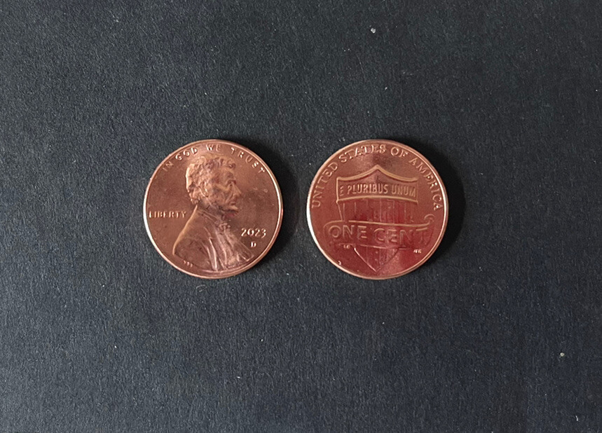 2023-D United States Lincoln shield reverse one cent coin | eBay UK