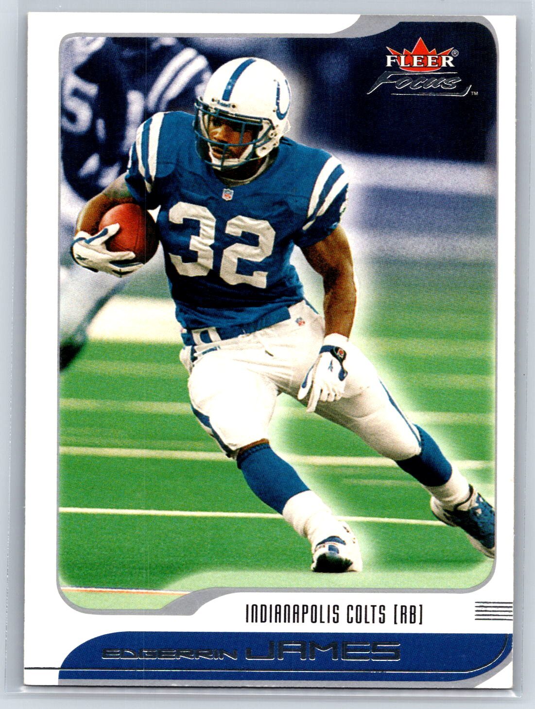 2001 Fleer Focus #58 Edgerrin James Indianapolis Colts | eBay
