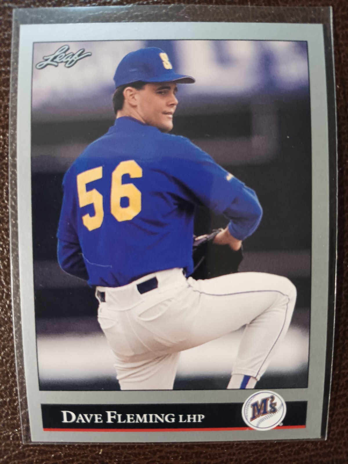 DAVE FLEMING SEATTLE MARINERS 1992 LEAF SERIES 2 BASEBALL CARD #494 | eBay