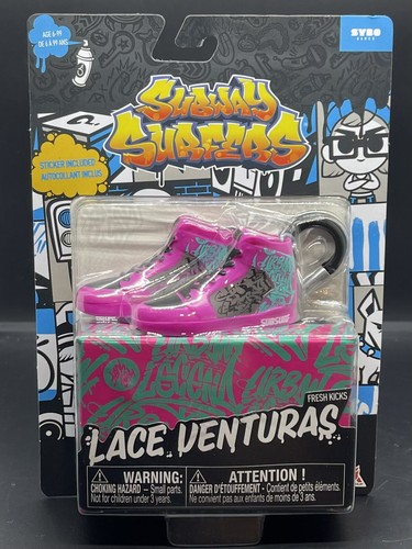 Subway Surfers Fresh Kicks Mini Sneakers Lace Venturas With Shoe Box ...