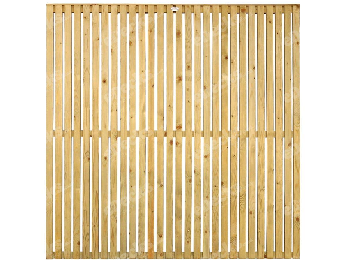 6ft Wide Heavy Duty Vertical Slatted PSE Garden Fence Panels Pressure Treated | eBay UK