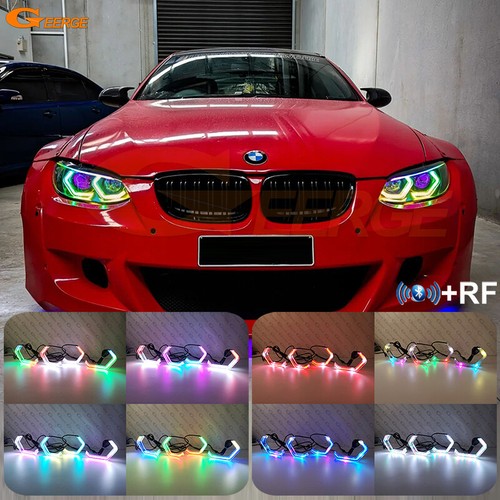 For BMW 3 Series E92 M3 E93 Concept M4 Iconic Style Dynamic RGB LED ...