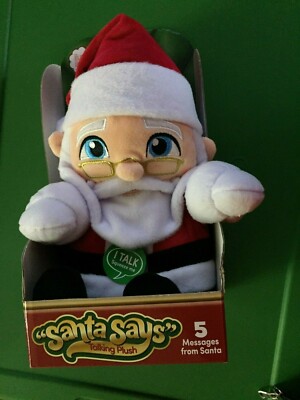 Santa Says Talking Plush Toy - Elf on the Shelf | eBay