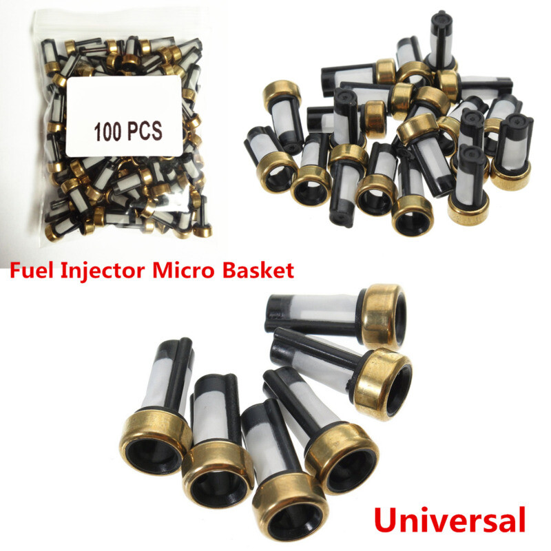 100x Universal Fuel Injector Micro Basket Filter for ASNU03C Injector ...