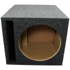 Car Audio Single 12" SPL Bass Subwoofer Labyrinth Vent Sub Box Stereo ...