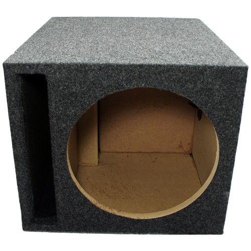 Car Audio Single 12" SPL Bass Subwoofer Labyrinth Vent Sub Box Stereo ...