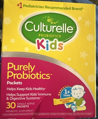 Culturelle Kids Purely Probiotic Packets, 30 Packets EXP 06/2025 Free ...
