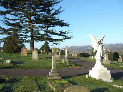 Photo 12x8 Dorking Cemetery With Ranmore Hill in the distance c2007 ...