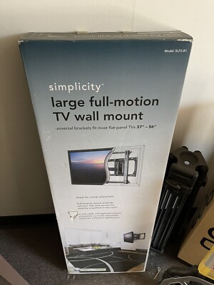 Simplicity Large Full-Motion TV Wall Mount | eBay