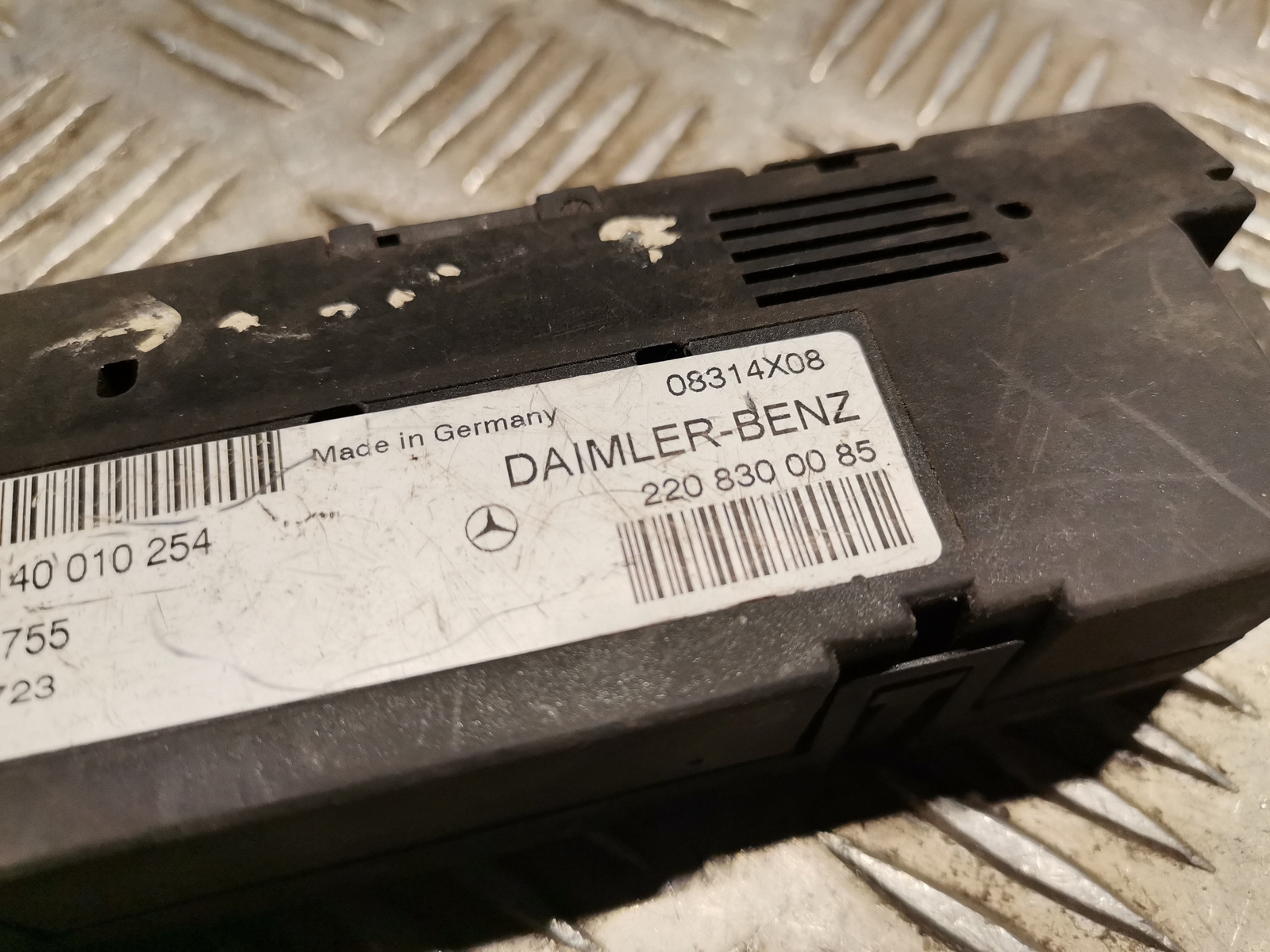 MERCEDES-BENZ S W220 Heater Climate Control Blower Module ECU ...