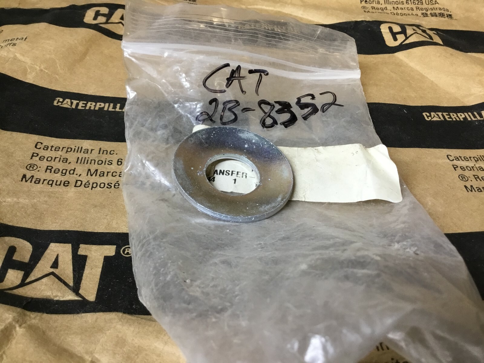 New OEM Caterpillar Washer 2B-8352 CAT 2B8352 | eBay