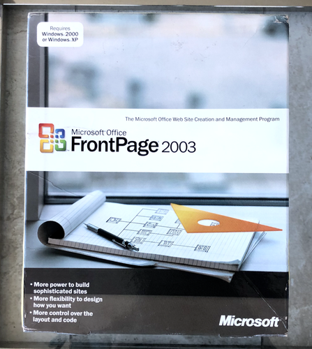Microsoft Office FrontPage 2003 - Full Version for Windows MSCD34596WI ...