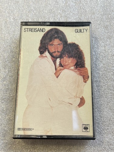 Barbra Streisand - GUILTY Audio Cassette (VGC) Barry Gibb * Rare CBS # ...