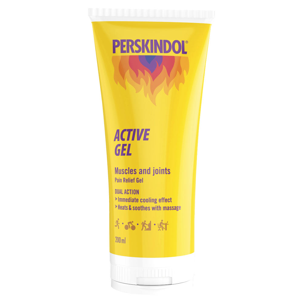 Perskindol Active Gel 200mL Muscles and Joints Pain Relief Cooling ...