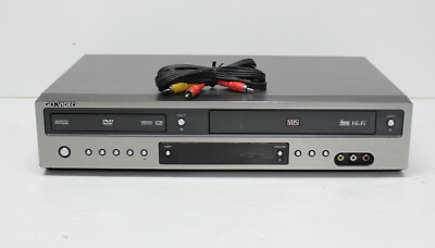 Go Video VCR DVD Combo VHS Recorder Player DV2130 Dual Deck Hi-Fi 4 ...