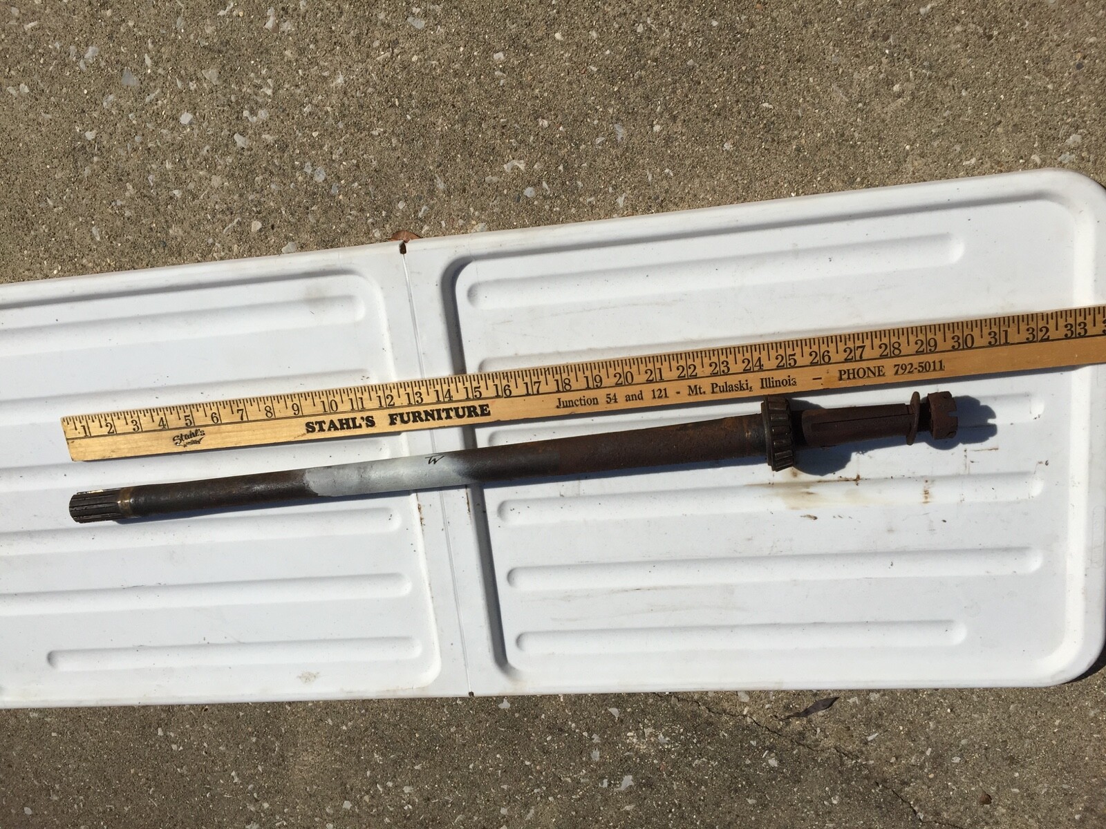 Studebaker axle shaft, 29 1/8 inch. Item: 8399 | eBay