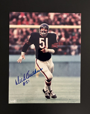 Dick Butkus Chicago Bears Autographed 8x10 Photo (Show Ticket) (10% Off ...