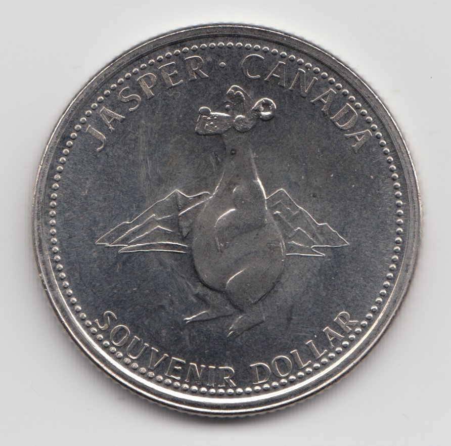 1996 Jasper Alberta Trade Dollar Token Coin Canada Two Bucks | eBay