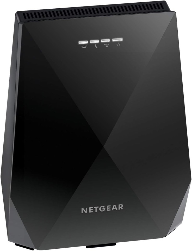 NETGEAR Nighthawk EX7700 X6 AC2200 Tri-band WiFi Mesh Range Extender ...