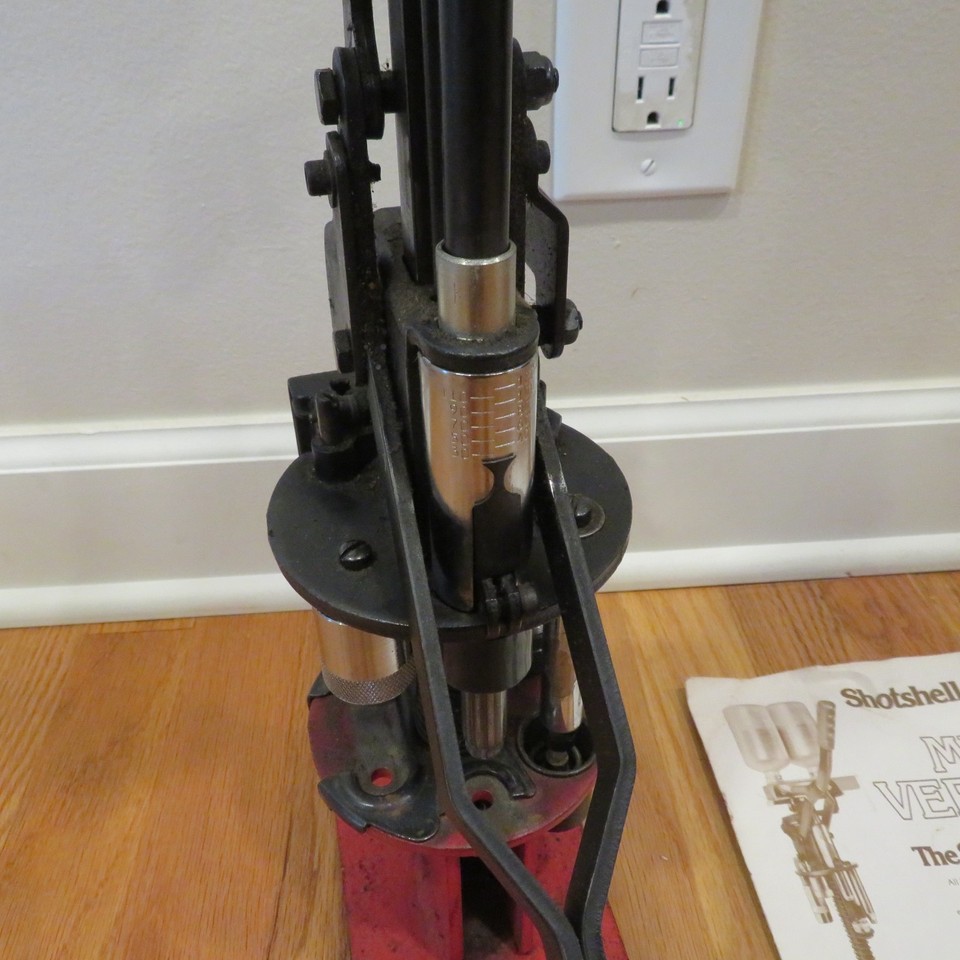 VTG Versamec Mec 700 Manual 20 Ga. Benchtop Shell Reloader With Manual ...