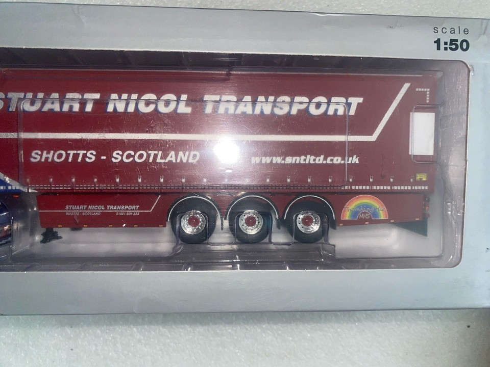WSI Stuart Nicol Transport Limited Edition Model Vlastuin T Cab Shotts ...
