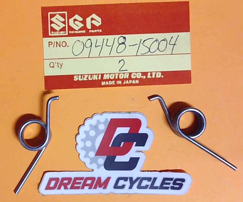 NOS SUZUKI DR RM 80 125 250 RM400 FOOTPEG SPRING 09448-15004 NEW OEM ...