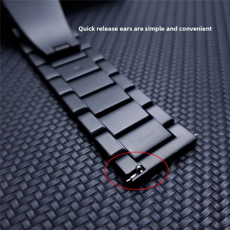 Quality 3 Beads Titanium Alloy Metal Watch Band Strap 16/18/20/22mm ...