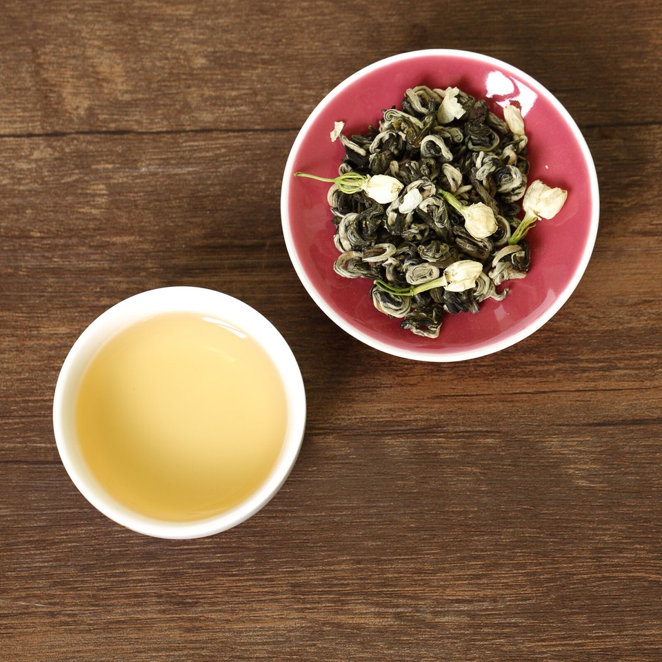 GOARTEA Nonpareil Supreme Jasmintee Jasmine Tea Silver Grüner Tee Snow ...