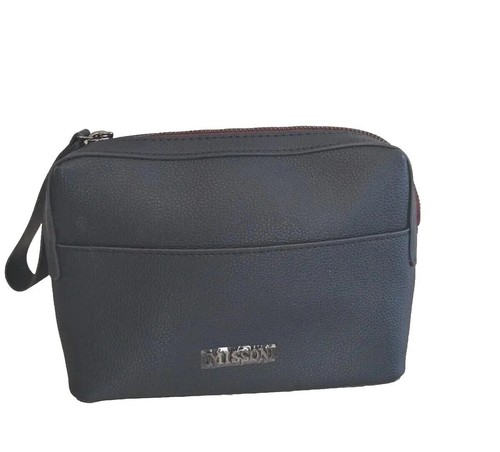 Missoni Makeup Bag Travel Wristlet Clutch Purse Blue New | eBay