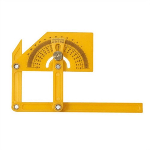 Goniometer Angle Finder Miter Gauge Arm Measuring Ruler Tool Plastic ...