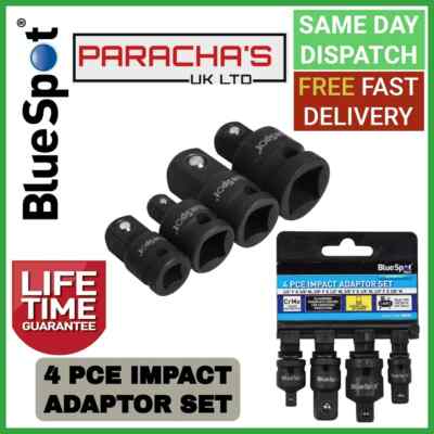 BLUESPOT 4pc IMPACT Socket Adaptor Set Step Up / Step Down Adapters ...