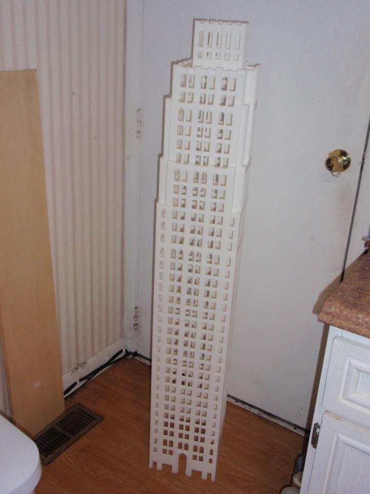 HO Scale Skyscraper - David Stott Building - 54 Inches Tall | eBay