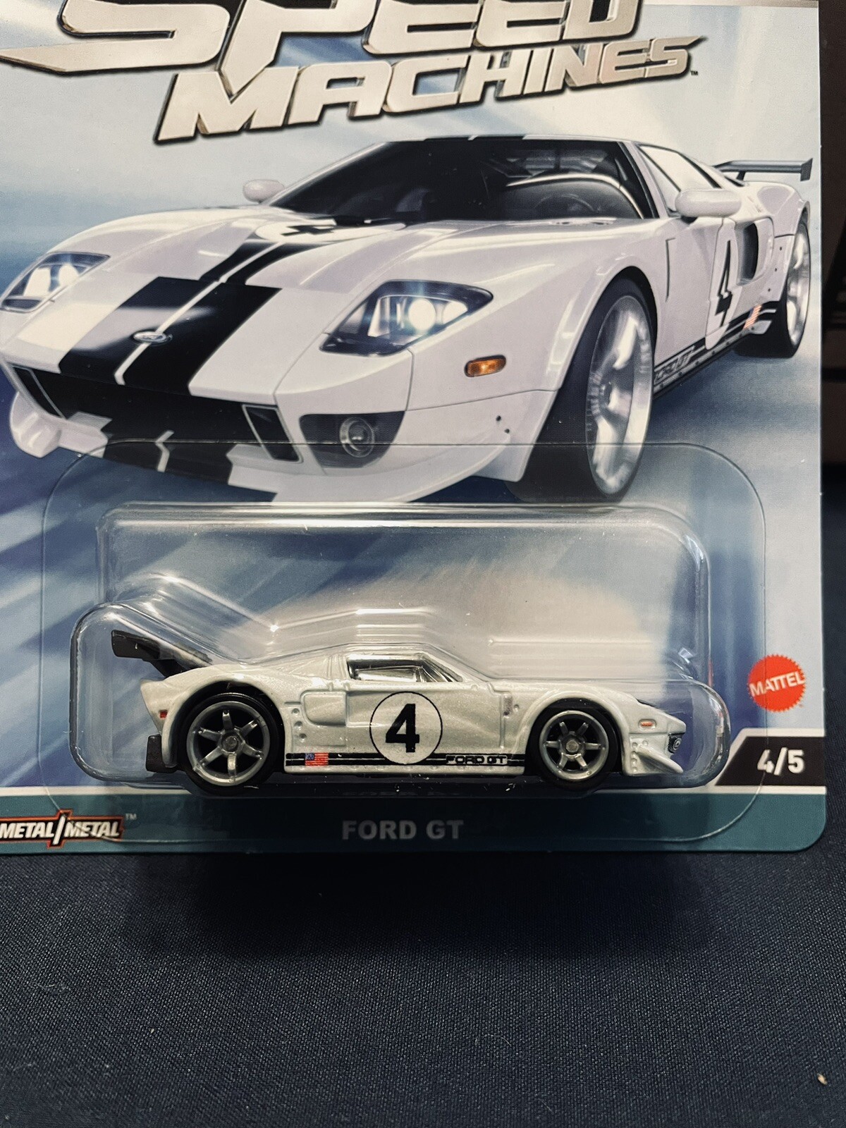 Hot Wheels Premium Car Culture Speed Machines FORD GT 1:64 DieCast Car ...