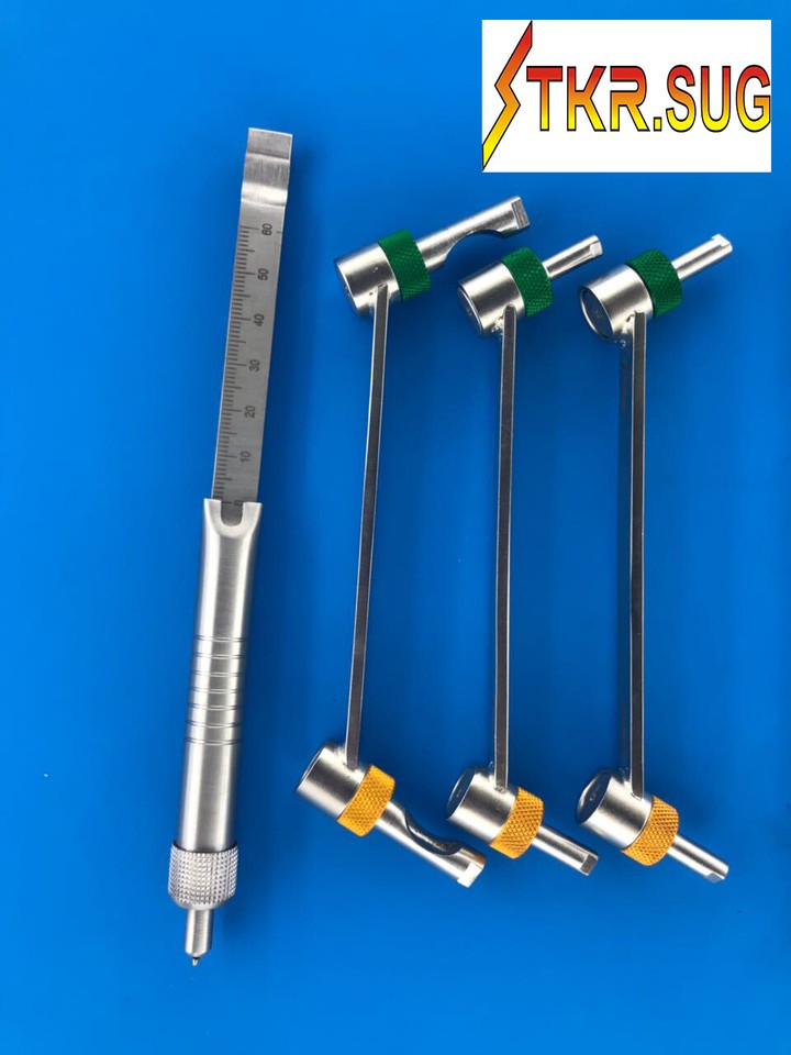 Drill Guide Large Depth Guage Surgical Orthopedic Instrument with Set ...